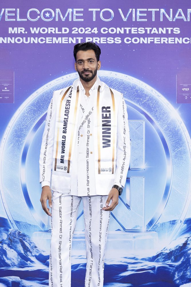 Dàn sao Việt đổ bộ thảm đỏ họp báo trao sash Mr World 2024 tổ chức ở ...