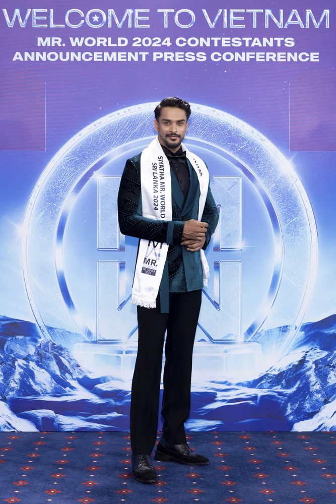 Dàn sao Việt đổ bộ thảm đỏ họp báo trao sash Mr World 2024 tổ chức ở ...